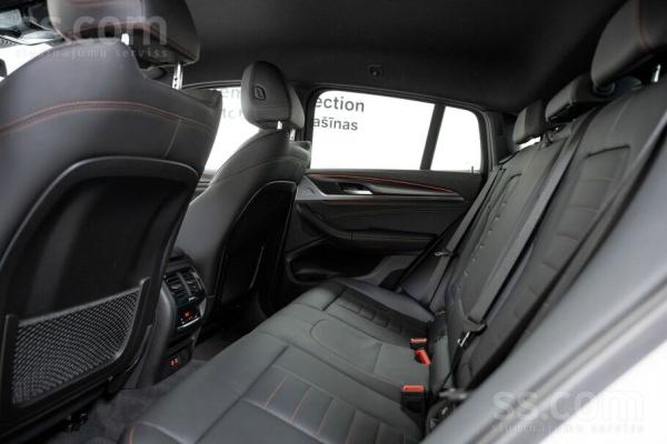 White BMW X4 2023 in Riga, with an engine capacity of 3.00 L and mileage of 65 thousand km for 47500 €, photo 7 on AUTOMOTO.COM.LV