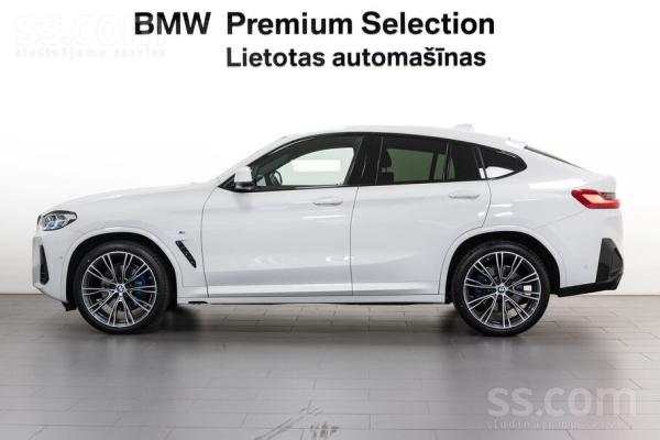 White BMW X4 2023 in Riga, with an engine capacity of 3.00 L and mileage of 65 thousand km for 47500 €, photo 8 on AUTOMOTO.COM.LV