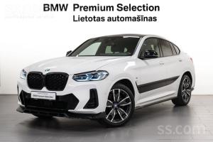 Balts BMW X4 2023 Rīga, ar dzinēja tilpumu 2.00 L un nobraukumu 51 tūkst. km par 48500 €, foto  vietnē AUTOMOTO.COM.LV
