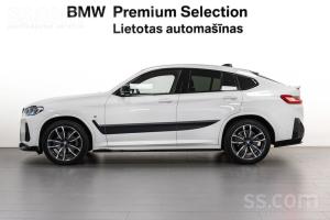 White BMW X4 2023 in Riga, with an engine capacity of 2.00 L and mileage of 51 thousand km for 48500 €, photo 3 on AUTOMOTO.COM.LV