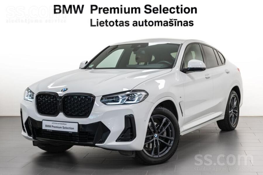 Balts BMW X4 2024 Rīga, ar dzinēja tilpumu 2.00 L un nobraukumu 11 tūkst. km par 50900 €, foto 1 vietnē AUTOMOTO.COM.LV