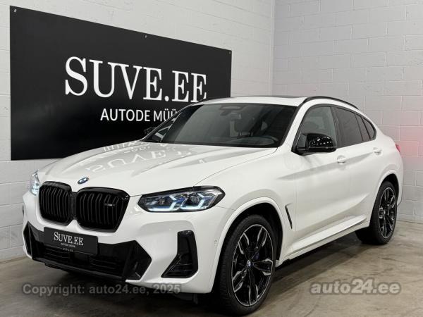 Balts BMW X4 2024 Tallina, ar dzinēja tilpumu 3.00 L un nobraukumu 19 tūkst. km par 65995 €, foto 1 vietnē AUTOMOTO.COM.LV