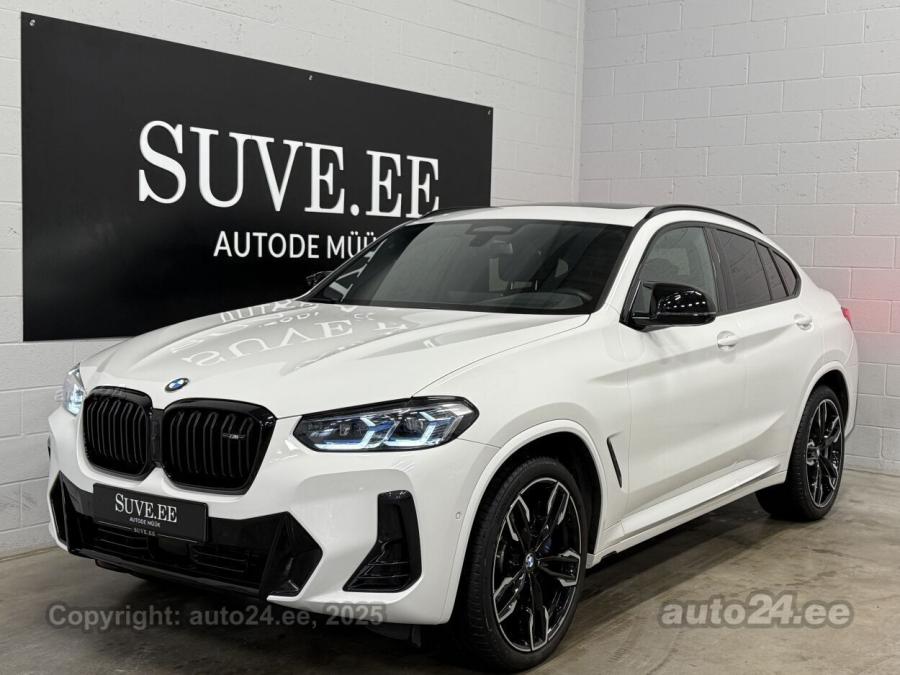 Balts BMW X4 2024 Tallina, ar dzinēja tilpumu 3.00 L un nobraukumu 19 tūkst. km par 65995 €, foto 1 vietnē AUTOMOTO.COM.LV