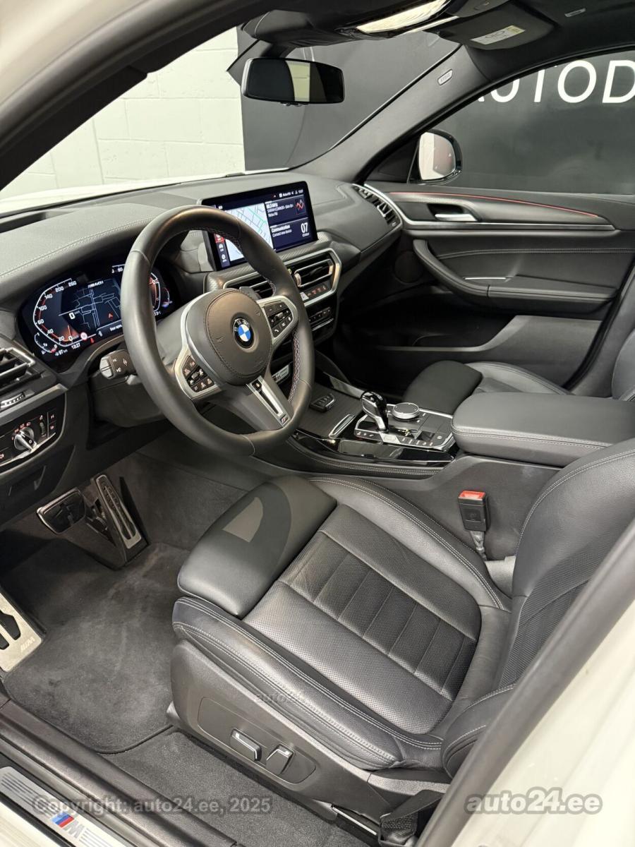 Balts BMW X4 2024 Tallina, ar dzinēja tilpumu 3.00 L un nobraukumu 19 tūkst. km par 65995 €, foto 15 vietnē AUTOMOTO.COM.LV