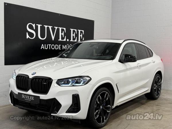 White BMW X4 2024 in Tallinn, with an engine capacity of 3.00 L and mileage of 19 thousand km for 60995 €, photo 1 on AUTOMOTO.COM.LV