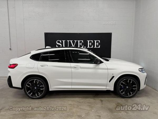 White BMW X4 2024 in Tallinn, with an engine capacity of 3.00 L and mileage of 19 thousand km for 60995 €, photo 8 on AUTOMOTO.COM.LV