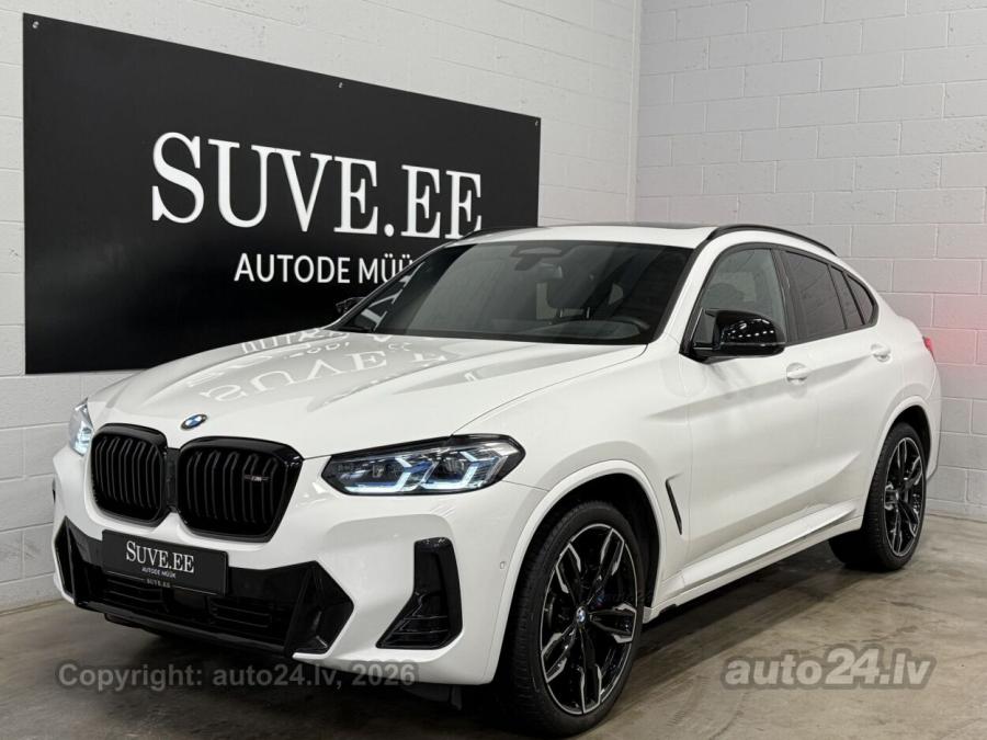 White BMW X4 2024 in Tallinn, with an engine capacity of 3.00 L and mileage of 19 thousand km for 58995 €, photo 1 on AUTOMOTO.COM.LV