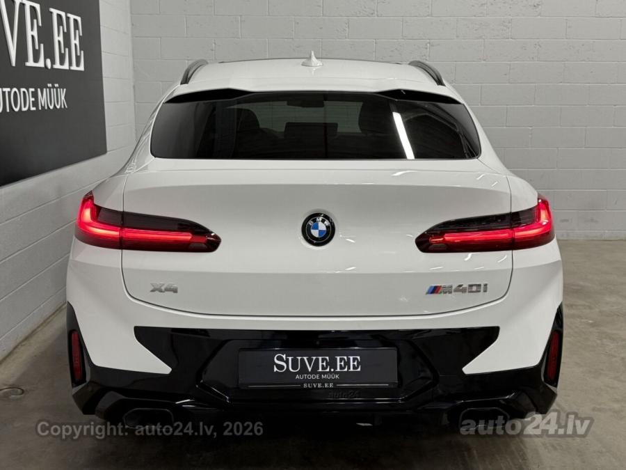 White BMW X4 2024 in Tallinn, with an engine capacity of 3.00 L and mileage of 19 thousand km for 58995 €, photo 11 on AUTOMOTO.COM.LV