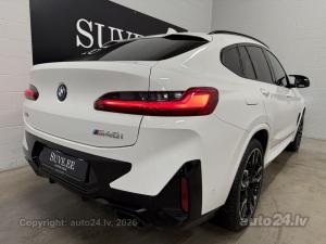 White BMW X4 2024 in Tallinn, with an engine capacity of 3.00 L and mileage of 19 thousand km for 57995 €, photo 9 on AUTOMOTO.COM.LV