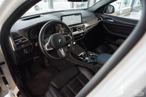 White BMW X4 2024 in Kaunas, with an engine capacity of 3.00 L and mileage of 82 thousand km for 51441 €, photo 14 on AUTOMOTO.COM.LV