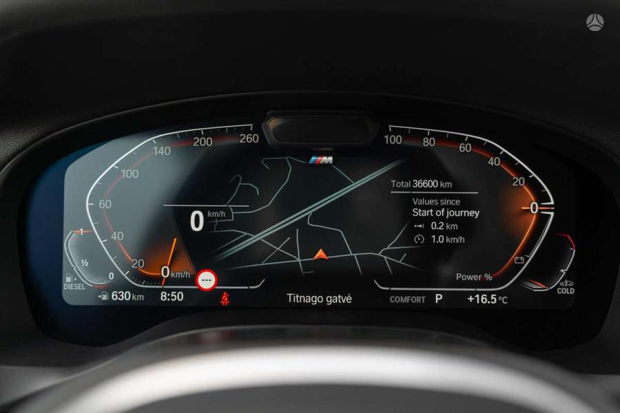 White BMW X4 2024 in Vilnius, with an engine capacity of 2.99 L and mileage of 37 thousand km for 54900 €, photo 17 on AUTOMOTO.COM.LV