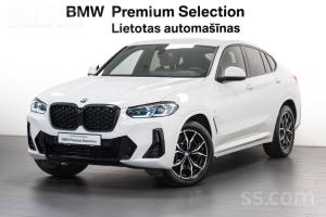 Balts BMW X4 2024 Rīga, ar dzinēja tilpumu 2.00 L un nobraukumu 17 tūkst. km par 49500 €, foto  vietnē AUTOMOTO.COM.LV