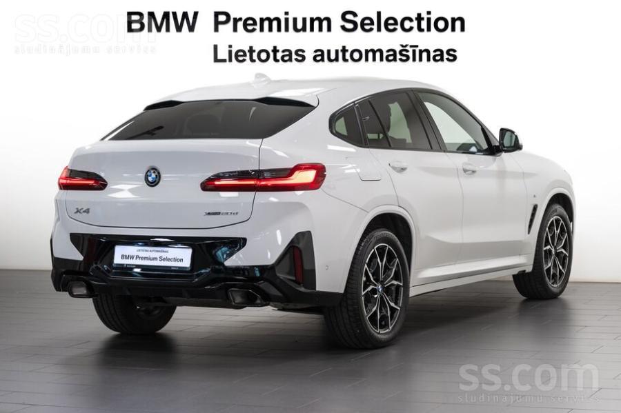 Balts BMW X4 2024 Rīga, ar dzinēja tilpumu 2.00 L un nobraukumu 17 tūkst. km par 49500 €, foto 3 vietnē AUTOMOTO.COM.LV