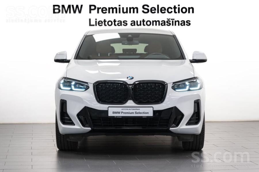Balts BMW X4 2024 Rīga, ar dzinēja tilpumu 2.00 L un nobraukumu 17 tūkst. km par 49500 €, foto 4 vietnē AUTOMOTO.COM.LV