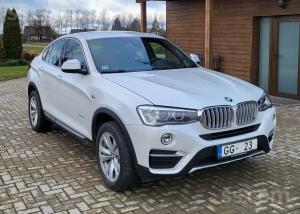 White BMW X4 2014 in Saldus, with an engine capacity of 2.00 L and mileage of 140 thousand km for 18215 €, photo 1 on AUTOMOTO.COM.LV