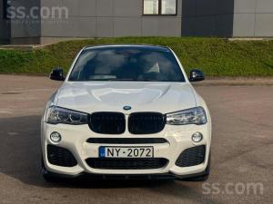 Balts BMW X4 2014 Daugavpils, ar dzinēja tilpumu 3.00 L un nobraukumu 111 tūkst. km par 25900 €, foto  vietnē AUTOMOTO.COM.LV