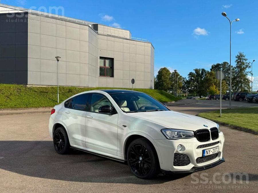 Balts BMW X4 2014 Daugavpils, ar dzinēja tilpumu 3.00 L un nobraukumu 111 tūkst. km par 25900 €, foto 3 vietnē AUTOMOTO.COM.LV