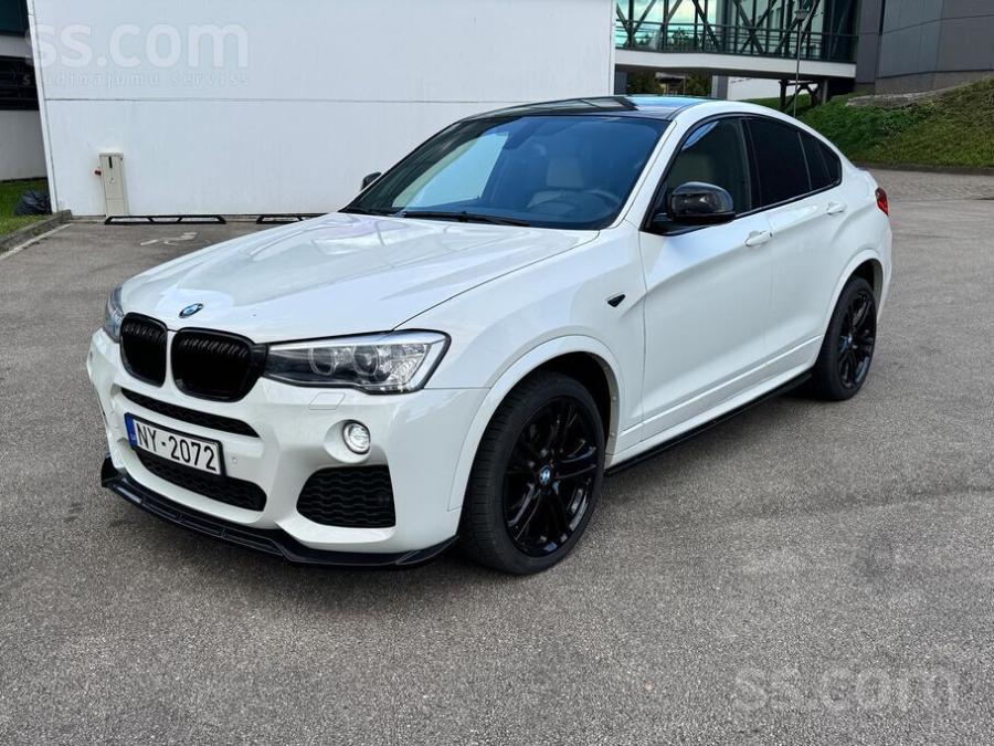 Balts BMW X4 2014 Daugavpils, ar dzinēja tilpumu 3.00 L un nobraukumu 111 tūkst. km par 25900 €, foto 4 vietnē AUTOMOTO.COM.LV