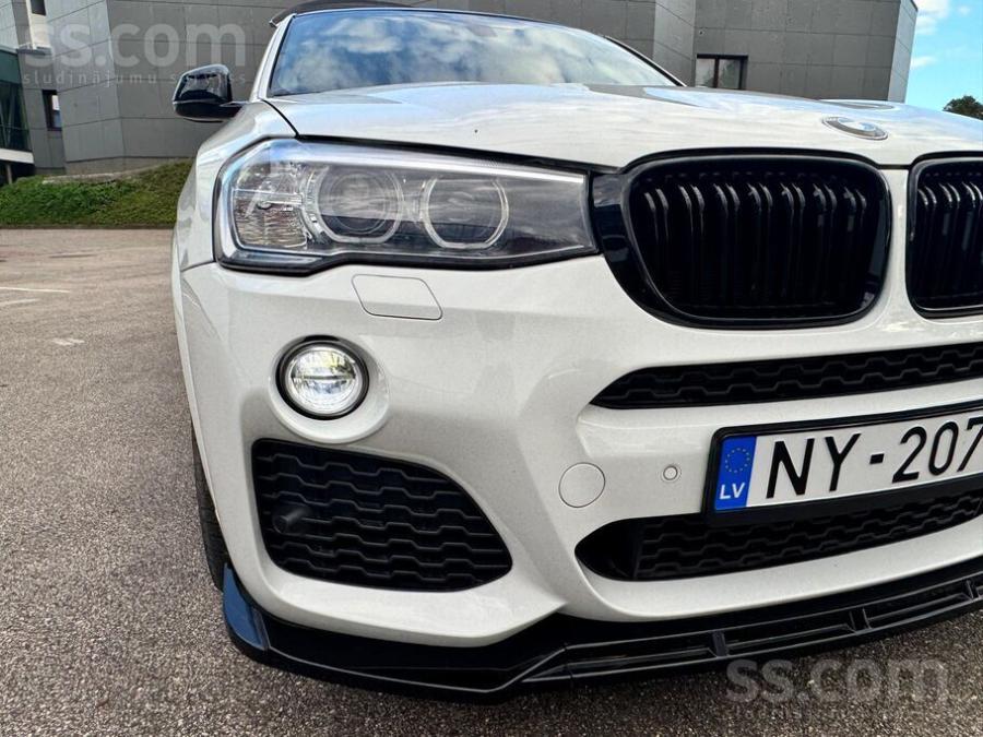 Balts BMW X4 2014 Daugavpils, ar dzinēja tilpumu 3.00 L un nobraukumu 111 tūkst. km par 25900 €, foto 10 vietnē AUTOMOTO.COM.LV