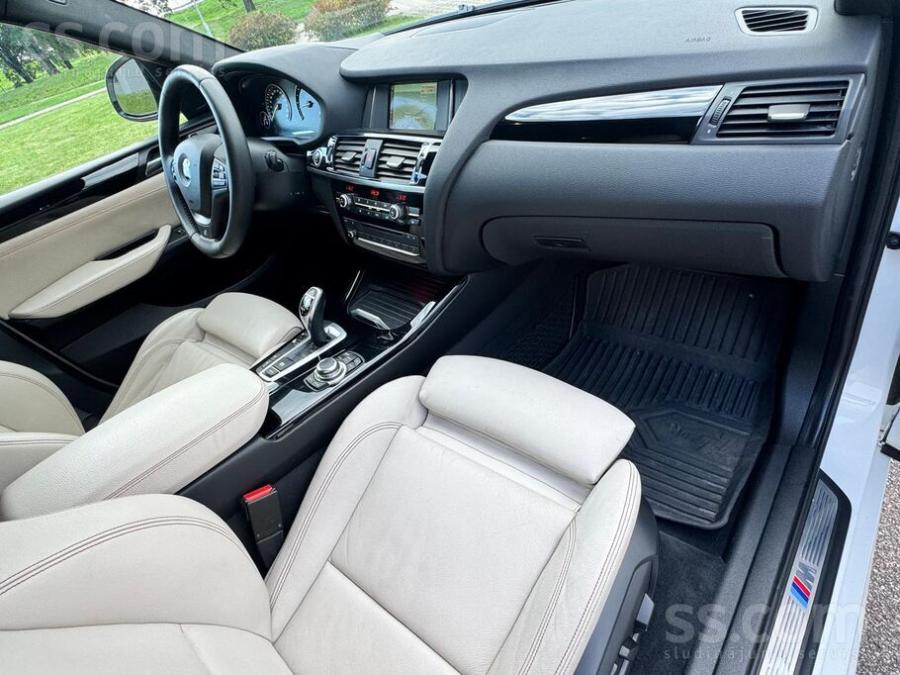 Balts BMW X4 2014 Daugavpils, ar dzinēja tilpumu 3.00 L un nobraukumu 111 tūkst. km par 25900 €, foto 20 vietnē AUTOMOTO.COM.LV