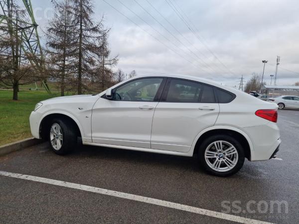 White BMW X4 2016 in Riga, with an engine capacity of 2.00 L and mileage of 140 thousand km for 20000 €, photo 2 on AUTOMOTO.COM.LV