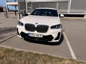 White BMW X4 2022 in Tallinn, with an engine capacity of 2.00 L and mileage of 41 thousand km for 46000 €, photo 7 on AUTOMOTO.COM.LV