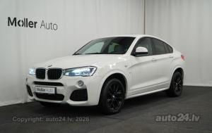 Balts BMW X4 2015 Tallina, ar dzinēja tilpumu 2.00 L un nobraukumu 116 tūkst. km par 24000 €, foto  vietnē AUTOMOTO.COM.LV