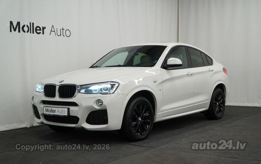 White BMW X4 2015 in Tallinn, with an engine capacity of 2.00 L and mileage of 116 thousand km for 24000 €, photo 1 on AUTOMOTO.COM.LV