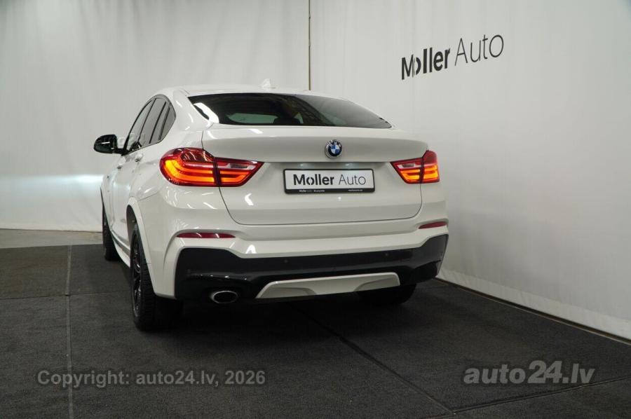 White BMW X4 2015 in Tallinn, with an engine capacity of 2.00 L and mileage of 116 thousand km for 24000 €, photo 5 on AUTOMOTO.COM.LV