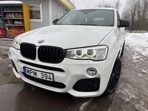 Balts BMW X4 2015 Kauņa, ar dzinēja tilpumu 2.99 L un nobraukumu 240 tūkst. km par 16999 €, foto  vietnē AUTOMOTO.COM.LV