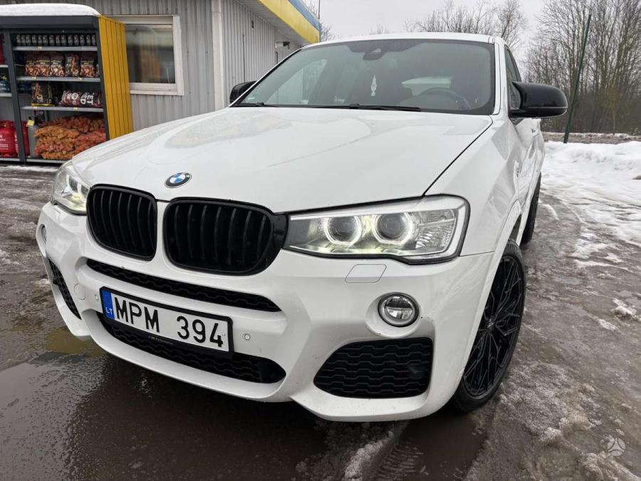 Balts BMW X4 2015 Kauņa, ar dzinēja tilpumu 2.99 L un nobraukumu 240 tūkst. km par 16999 €, foto 1 vietnē AUTOMOTO.COM.LV