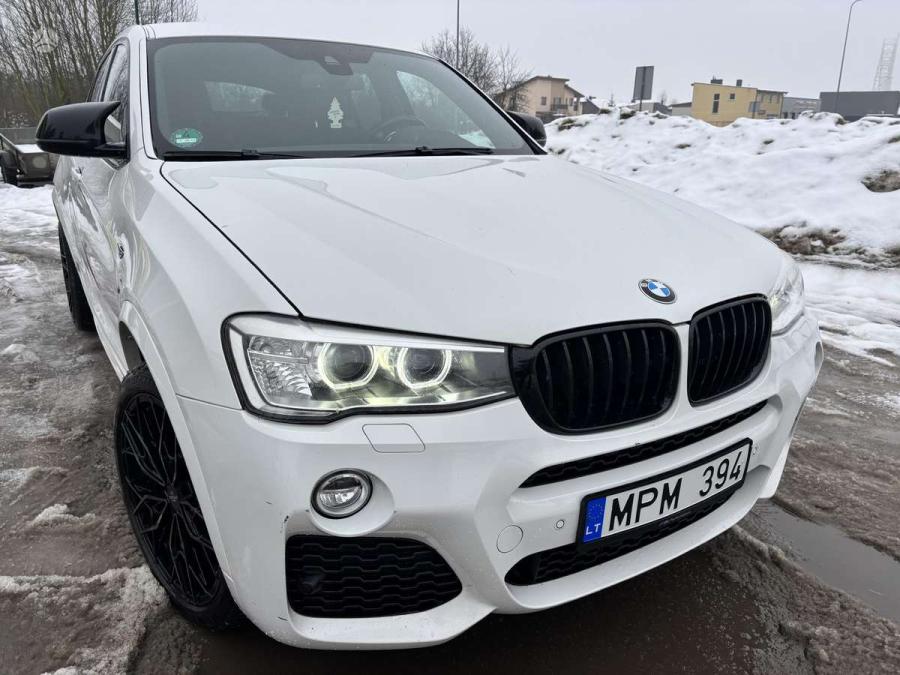 Balts BMW X4 2015 Kauņa, ar dzinēja tilpumu 2.99 L un nobraukumu 240 tūkst. km par 16999 €, foto 4 vietnē AUTOMOTO.COM.LV