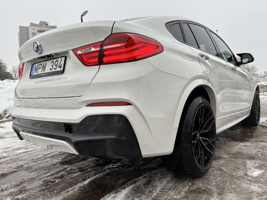Balts BMW X4 2015 Kauņa, ar dzinēja tilpumu 2.99 L un nobraukumu 240 tūkst. km par 16999 €, foto 6 vietnē AUTOMOTO.COM.LV