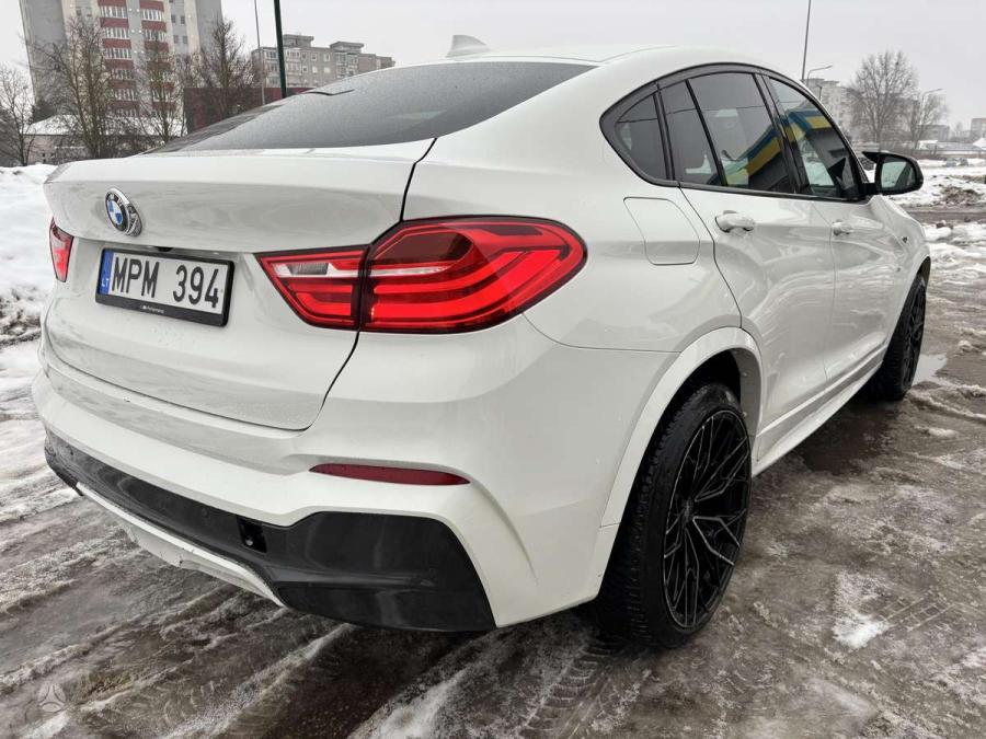 Balts BMW X4 2015 Kauņa, ar dzinēja tilpumu 2.99 L un nobraukumu 240 tūkst. km par 16999 €, foto 7 vietnē AUTOMOTO.COM.LV