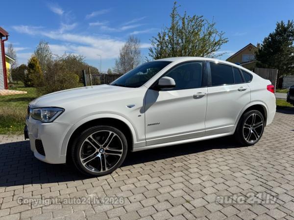 White BMW X4 2018 in Tallinn, with an engine capacity of 2.00 L and mileage of 112 thousand km for 27800 €, photo 2 on AUTOMOTO.COM.LV