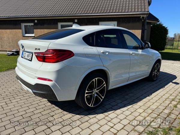 White BMW X4 2018 in Tallinn, with an engine capacity of 2.00 L and mileage of 112 thousand km for 27800 €, photo 4 on AUTOMOTO.COM.LV