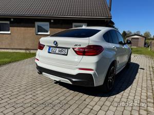 White BMW X4 2018 in Tallinn, with an engine capacity of 2.00 L and mileage of 112 thousand km for 27800 €, photo 6 on AUTOMOTO.COM.LV