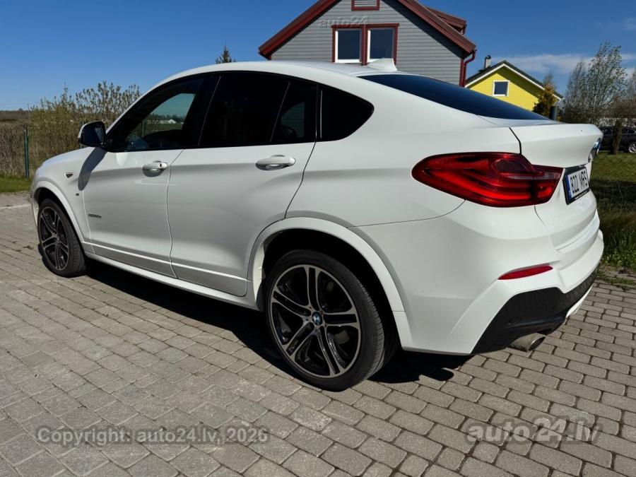 White BMW X4 2018 in Tallinn, with an engine capacity of 2.00 L and mileage of 112 thousand km for 27800 €, photo 8 on AUTOMOTO.COM.LV