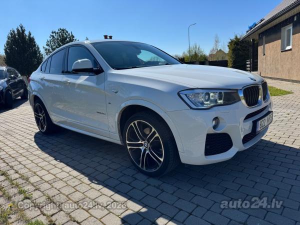 White BMW X4 2018 in Tallinn, with an engine capacity of 2.00 L and mileage of 112 thousand km for 27800 €, photo 8 on AUTOMOTO.COM.LV