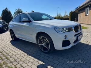 White BMW X4 2018 in Tallinn, with an engine capacity of 2.00 L and mileage of 112 thousand km for 27800 €, photo 9 on AUTOMOTO.COM.LV