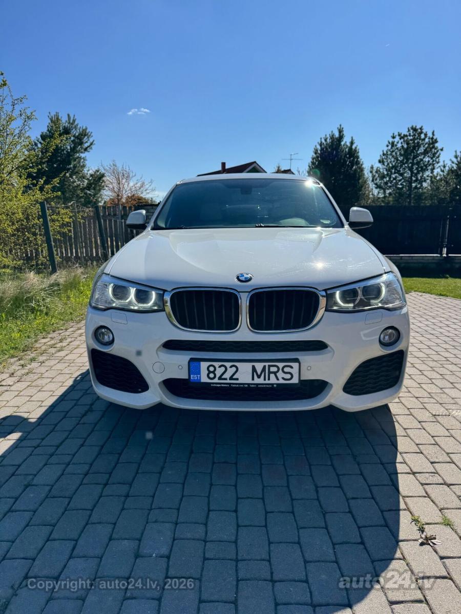 White BMW X4 2018 in Tallinn, with an engine capacity of 2.00 L and mileage of 112 thousand km for 27800 €, photo 10 on AUTOMOTO.COM.LV