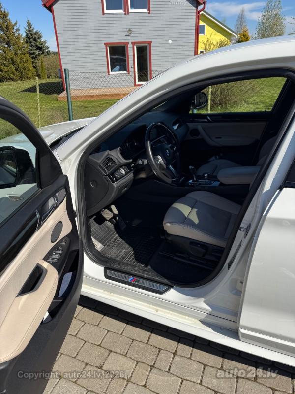 White BMW X4 2018 in Tallinn, with an engine capacity of 2.00 L and mileage of 112 thousand km for 27800 €, photo 10 on AUTOMOTO.COM.LV