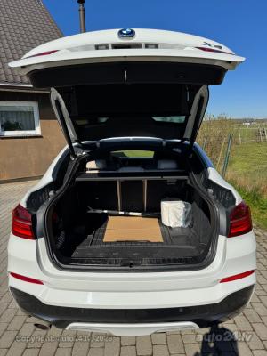 White BMW X4 2018 in Tallinn, with an engine capacity of 2.00 L and mileage of 112 thousand km for 27800 €, photo 14 on AUTOMOTO.COM.LV