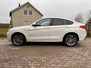 White BMW X4 2018 in Tallinn, with an engine capacity of 2.00 L and mileage of 112 thousand km for 27800 €, photo 16 on AUTOMOTO.COM.LV