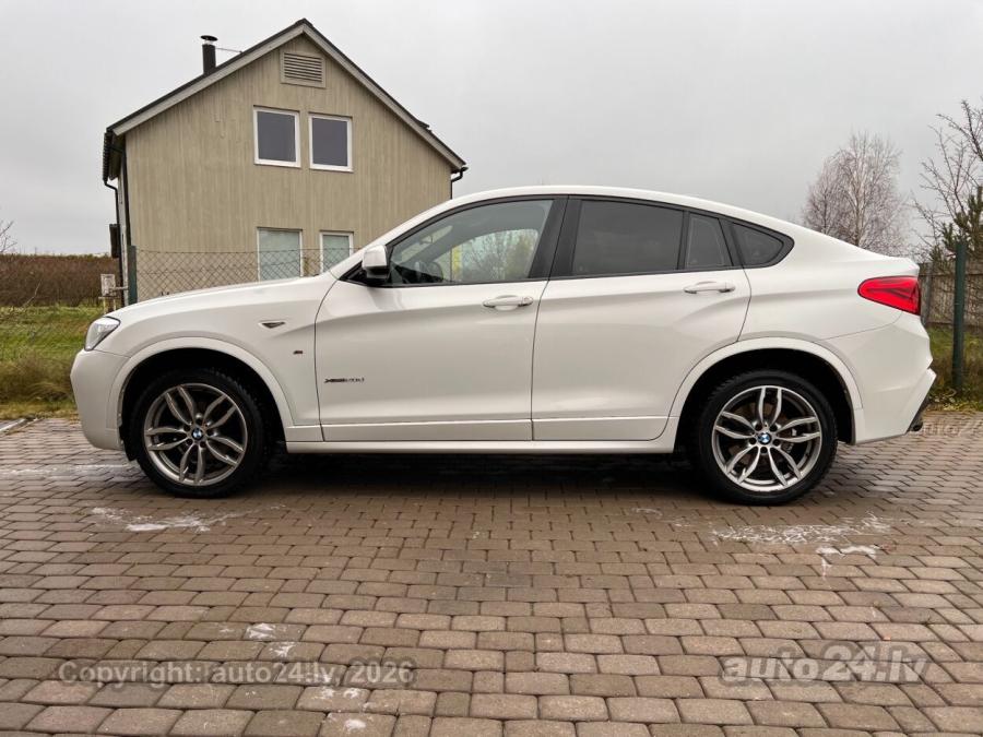 White BMW X4 2018 in Tallinn, with an engine capacity of 2.00 L and mileage of 112 thousand km for 27800 €, photo 16 on AUTOMOTO.COM.LV