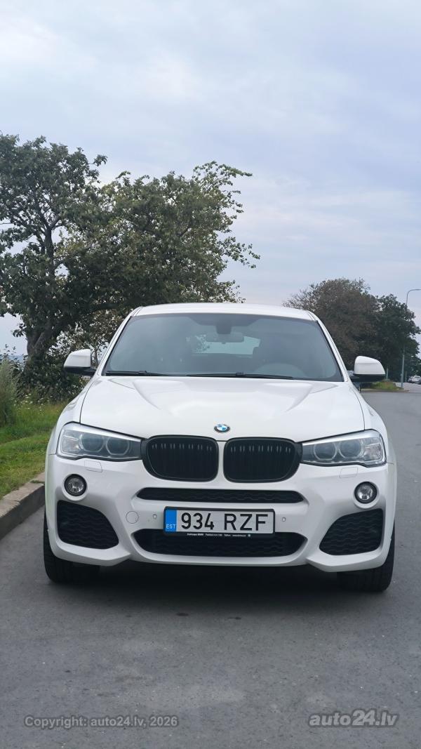 White BMW X4 2018 in Tallinn, with an engine capacity of 2.00 L and mileage of 142 thousand km for 24400 €, photo 3 on AUTOMOTO.COM.LV