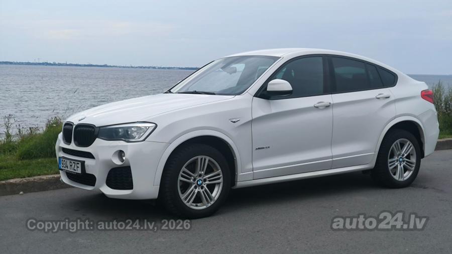 White BMW X4 2018 in Tallinn, with an engine capacity of 2.00 L and mileage of 142 thousand km for 24400 €, photo 1 on AUTOMOTO.COM.LV