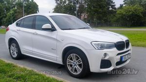 White BMW X4 2018 in Tallinn, with an engine capacity of 2.00 L and mileage of 142 thousand km for 24400 €, photo 5 on AUTOMOTO.COM.LV