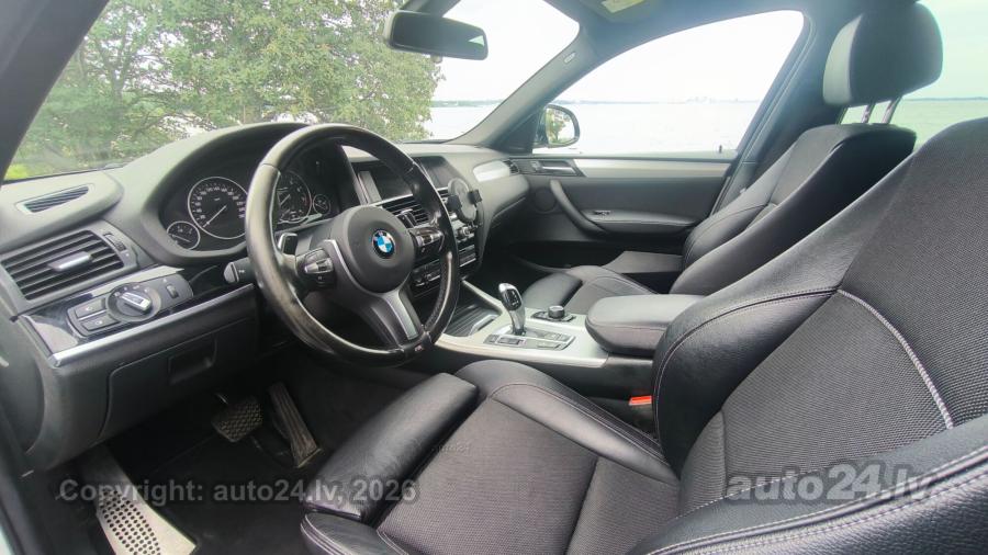 White BMW X4 2018 in Tallinn, with an engine capacity of 2.00 L and mileage of 142 thousand km for 24400 €, photo 7 on AUTOMOTO.COM.LV