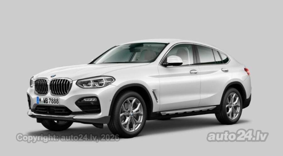 Balts BMW X4 2020 Tallina, ar dzinēja tilpumu 2.00 L un nobraukumu 50 tūkst. km par 37900 €, foto 1 vietnē AUTOMOTO.COM.LV